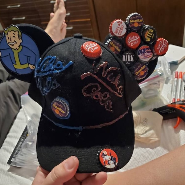 NCR Officer Beret Pins - Bear and Star - Fallout New Vegas Inspired - Etsy