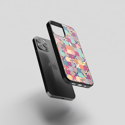 IPhone 15 Pro 2D Case Mockup, Sublimation iPhone Pro Case Mock up 2D ...