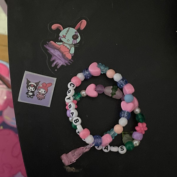 Emo Rockstar Skull Charm Necklaces 2000s Y2k Rocker Punk Scene ...