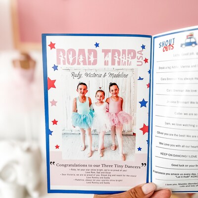 Dance Recital Ad Template, Dance Recital Program Ad, Editable FULL PAGE ...