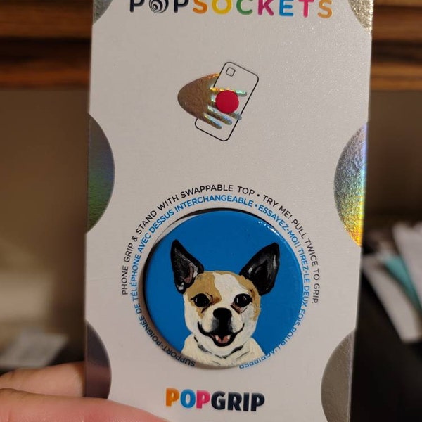 Daisy Pop Socket (hand Painted) - Etsy