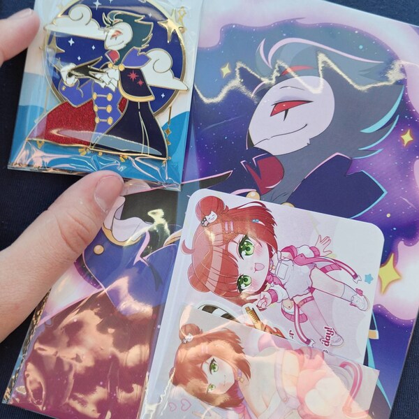 Prince Stolas Enamel Pin - Helluva Boss - Etsy