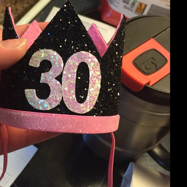 30th Birthday Crown | 30th Birthday Hat | 30th Birthday Party | 30th ...