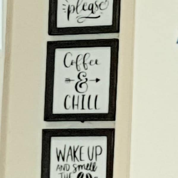 Coffee Signs for Coffee Bar Decor Coffee Lover Gift Kitchen Signs for ...
