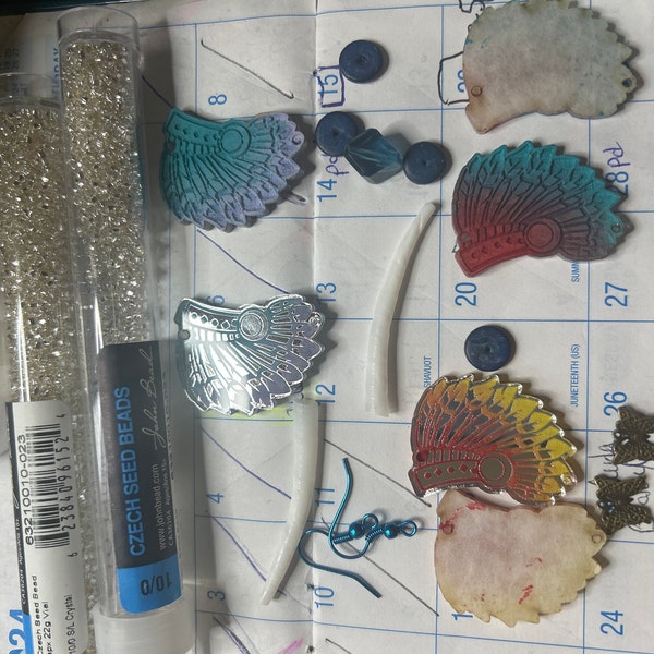 Adult Regalia Beaded Set, 71f Pellon Design - Etsy Canada