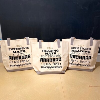 Preschool Life Toteteacher Tote Bag kindergarten Teacher Totepreschool ...