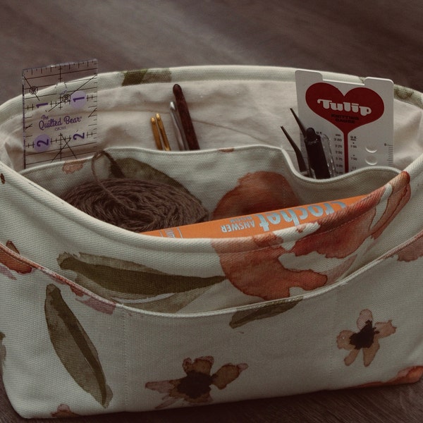 Easy Purse Insert Sewing Pattern, Tote Organizer, Pouch Pattern ...