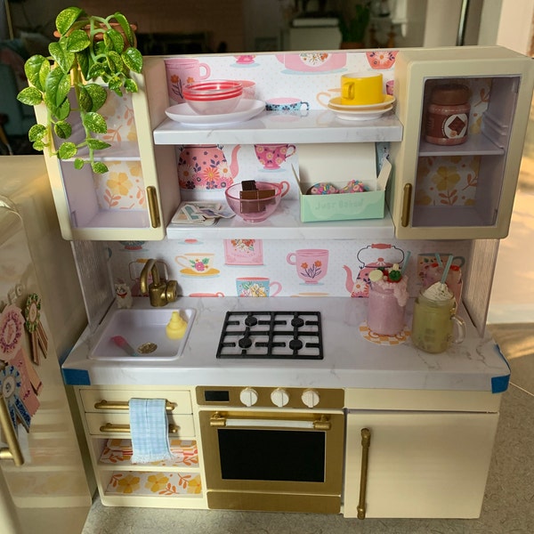 3D Printed Miniverse Kitchen Stove Top for MGA Make It Mini Kitchen - Etsy