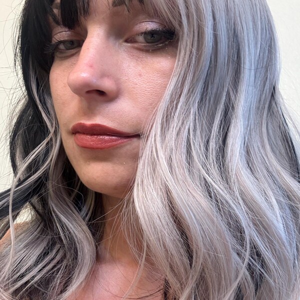 Coco 30 Inch or 40 Light COOL Tone Ash Blonde Wig No Ombré Womens Long Wig Lace Front Realistic ...