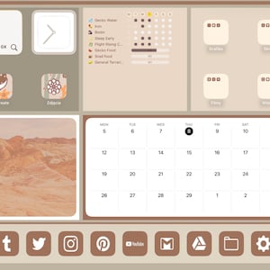 Aesthetic IOS 17 Theme Kit, iPad Wallpaper, iPhone Icons, Widgets ...