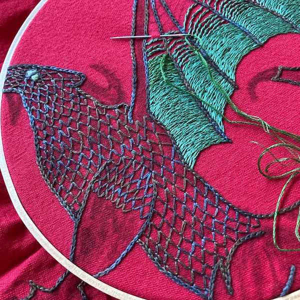 DMC 4000 Variegated Embroidery Floss Espresso - Etsy