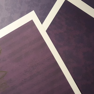 Purple Grunge Paper, Halloween Paper Pack, Scrapbook Paper, Purple ...