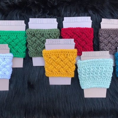 Classic Coffee Cozy Pattern PDF PATTERN Digital File ONLY Crochet ...