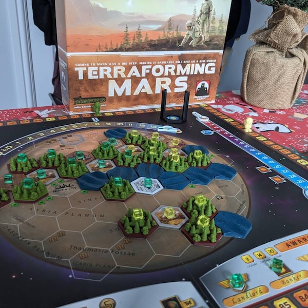 Terraforming Mars Tile Holder for 3D City Tiles 3D Hex Tiles Organiser for Terraforming Mars ...