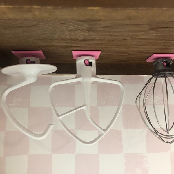 Kitchenaid Tool Holder Set of 3 / Under Cabinet / 3d Printed ...