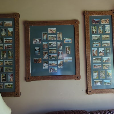 6x6 Tile Frame, Craftsman/mission Style Frame, Arts and Crafts, Quarter ...