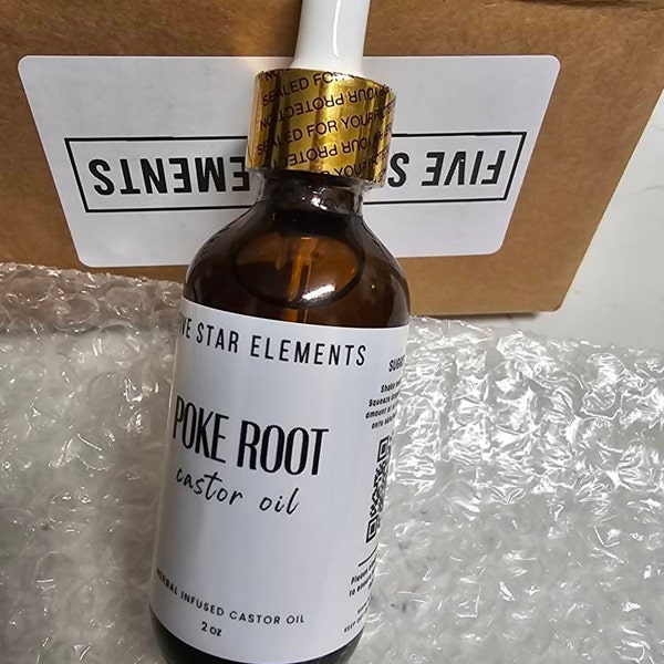 Poke Root Castor Oil - Etsy