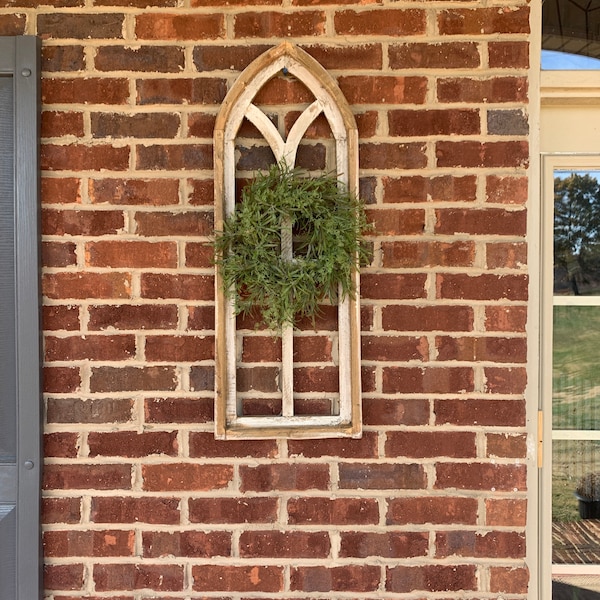 Ivory Point Farmhouse Wooden Wall Window Arches Set of 2 -3 Sizes ...