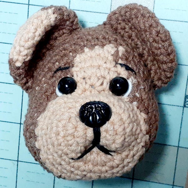 Amigurumi Dog Keycahin PATTERN, Crochet Dog Xmas Tree Decor, Crochet ...