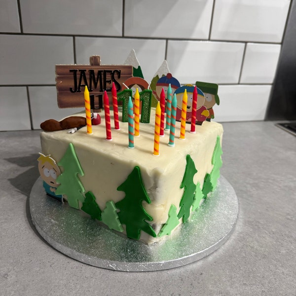 South Park Cake Topper Bundle - Etsy UK