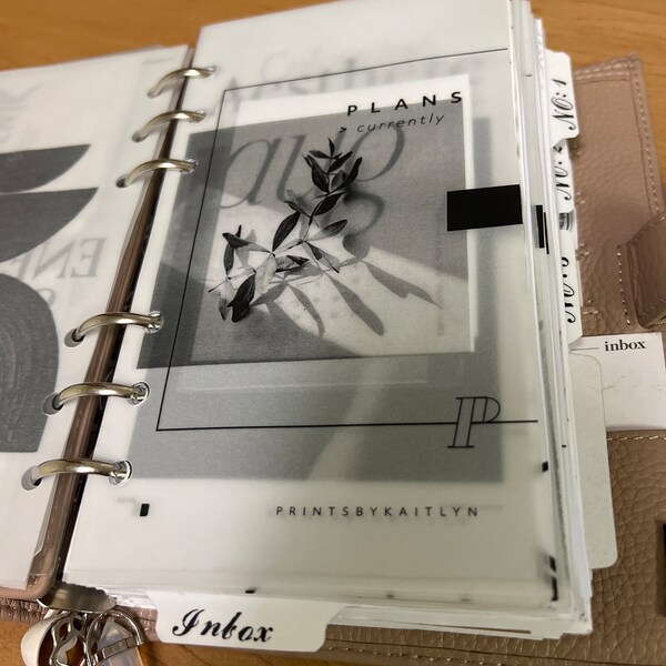 Planning Checklist and Routine Bundle for Custom Planner Minimal ...