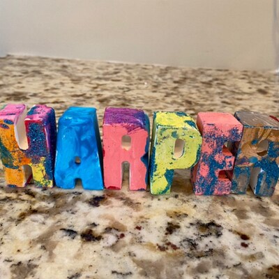 Paint Your Own Name Kit, Painting Craft, Kids Crafts, Party Favors - Etsy