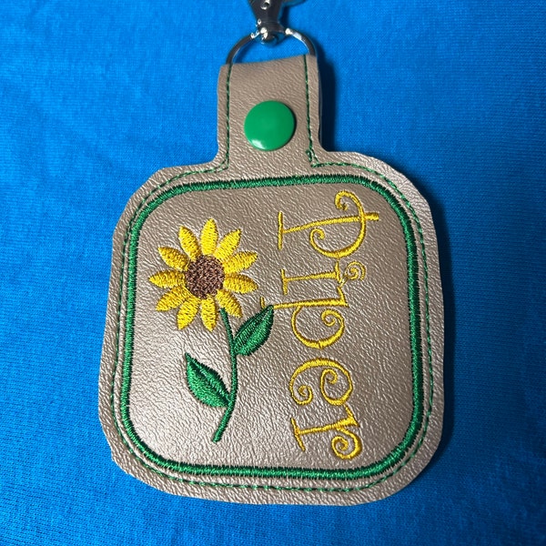 Mini Sunflower Stem Machine Embroidery Design-instant DOWNLOAD-3 Sizes ...