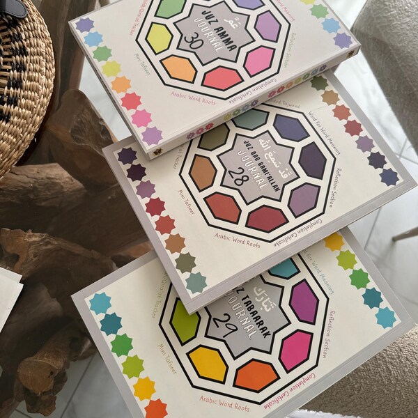 Juz Amma Journal (colourful Word by Word Quran for Kids) - Etsy