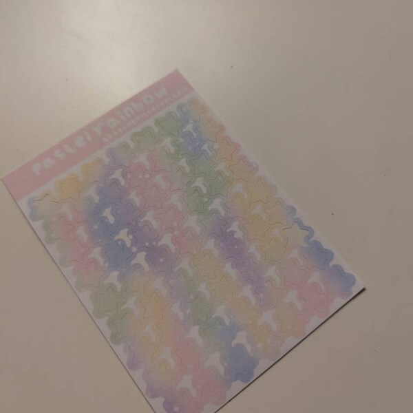 Printable Memo Sheets Christmas Bunny / Cute Pretty Deco Pastel Polco ...