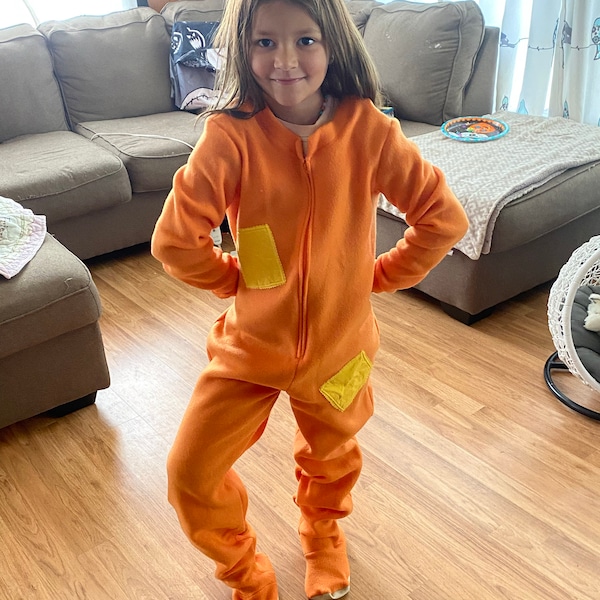 Footed Zipper Sleeper Sleepsuit Coverall Pajama With Feet Zip up CUSTOM ...