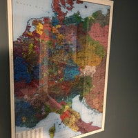 Germany History Map - Holy Roman Empire 1444 - Etsy Canada