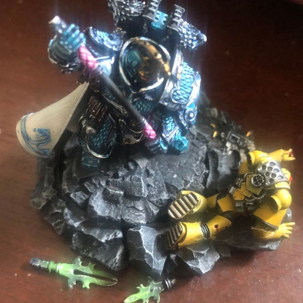 Custom Warhammer 30k, Alpharius – Primarch of the Alpha Legion - Etsy