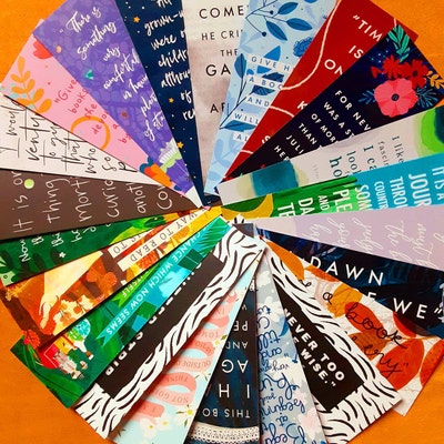 Bookmark Bundle Literary Quotes - Etsy