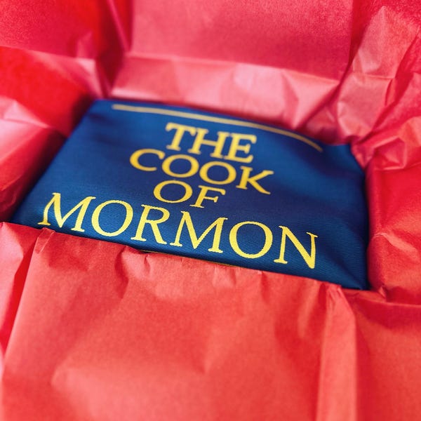 Cook of Mormon Apron - Fun LDS Gift - the Original in Cotton Canvas - Etsy