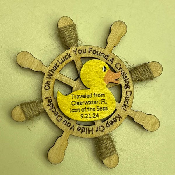 Cruising Duck Magnets! Keep or Hide You Decide !! - Etsy