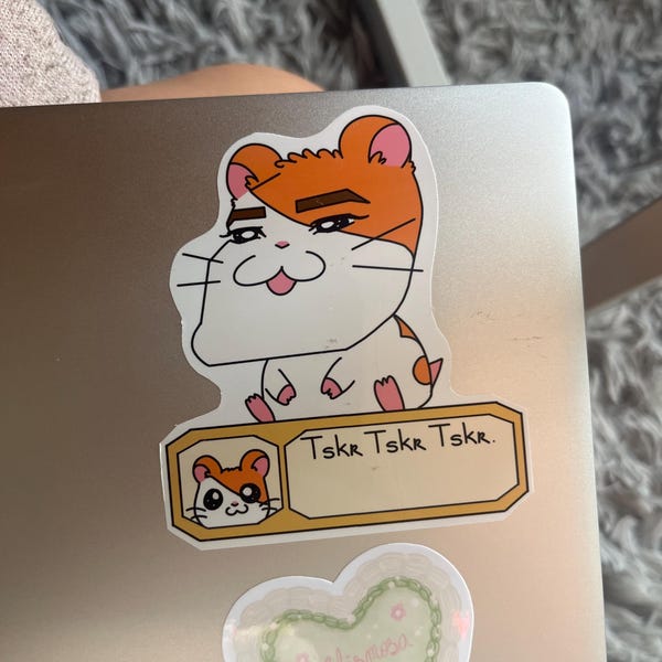 Hamtaro Meme Vinyl Stickers - Etsy