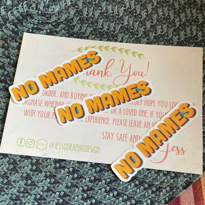 No Mames Sticker - Etsy