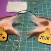 Wolf Ear Pattern for Making Faux Fur Costume Ears Animal Ears Cosplay ...