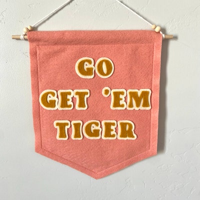 LARGE Custom Color Bunting Banner Felt Triangle Garland - Etsy