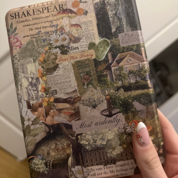 Old Newspaper Ledger Paperwhite Kindle Case for Kindle 10th 11th Gen ...