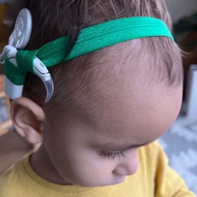 SOLID COLOR Bilateral Cochlear Implant Headbands - Etsy