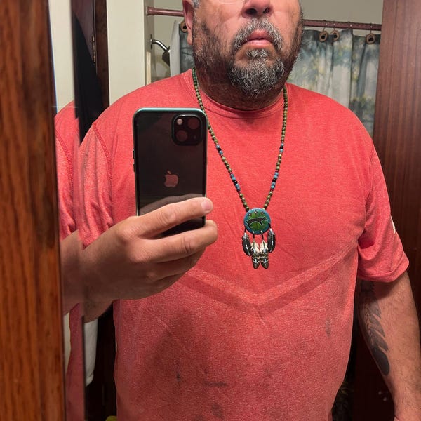 Hand Carved Bison Bone Red-tailed Hawk Feather Earrings, Sterling ...