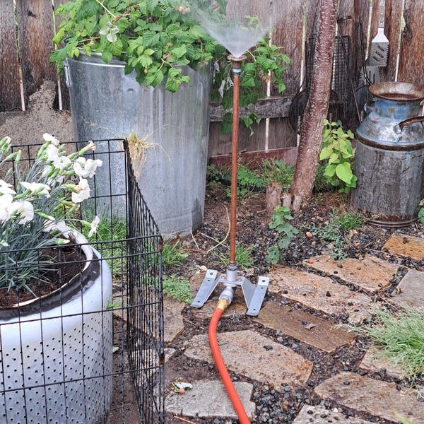 New T-post Sprinkler & Wobbler Sprinkler up to 50’ of Raindrops ...