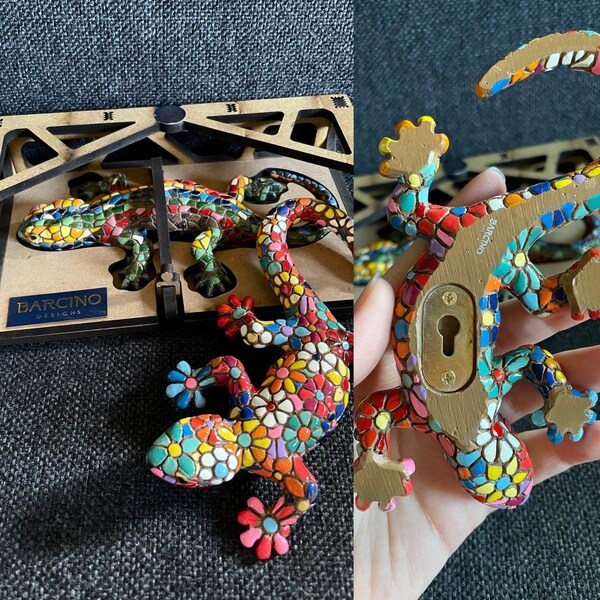 Mosaic Blue Bull Statue With Big Horns Made With Marble Dust and With ...