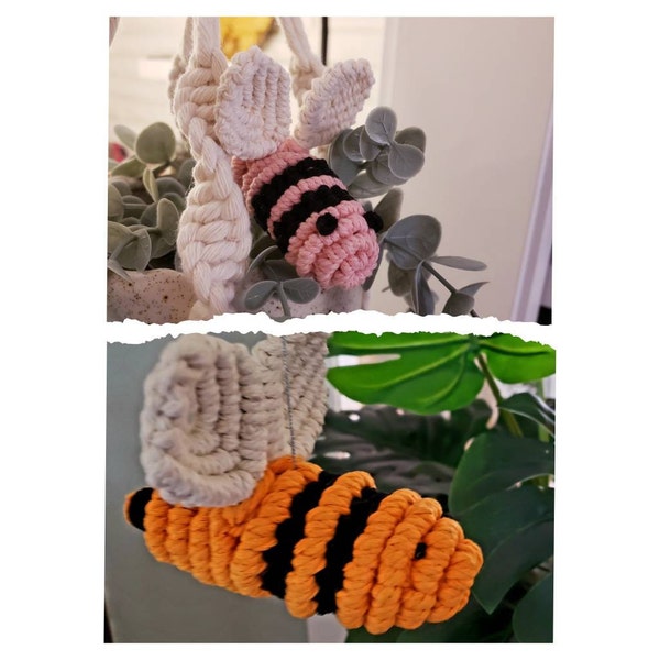 DIY Pattern Macrame 3D Sculpture Flower Instructions, Macrame Tutorial ...