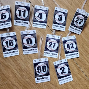 MUSIC Bag Tag Musical Notes Treble Clef Bass Clef Personalized for the ...