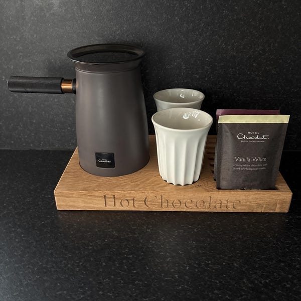 Luxurious Personalised Velvetiser Station for Hot Chocolate Lovers ...