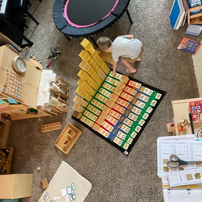 Montessori Grammar Box Mats, Montessori Materials, Montessori Language ...