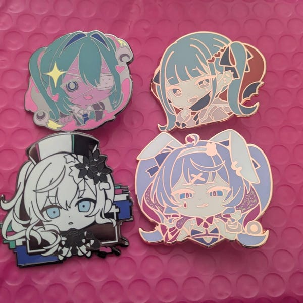 Miku and Project Sekai Enamel Pins - Etsy