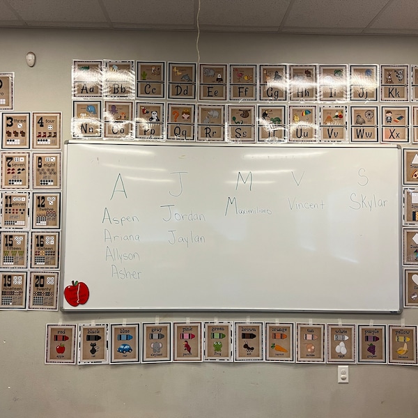 Printable Animal Print Desktop Nameplates - Classroom Labels - Editable ...